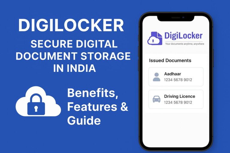DigiLocker: Secure Digital Document Storage in India - ajinfohub